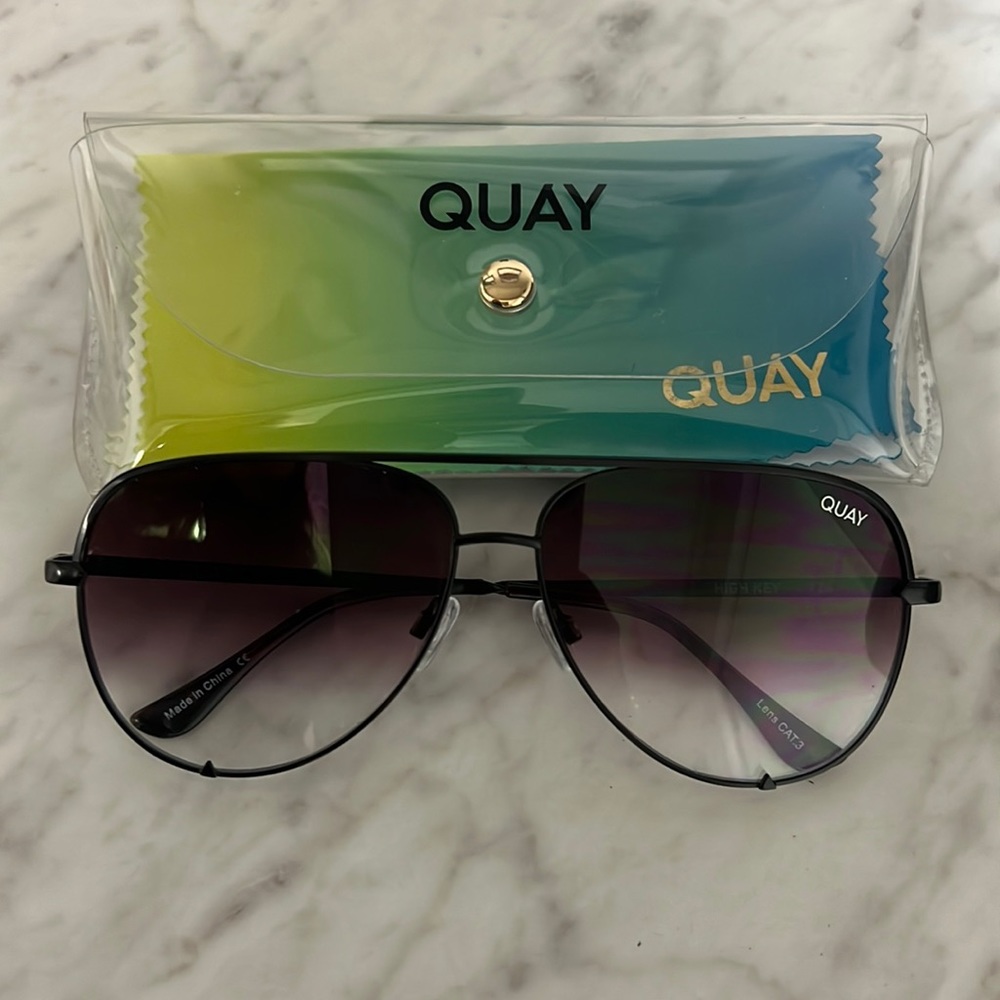 Quay X Desi Perkins High Key Sunglasses Gem